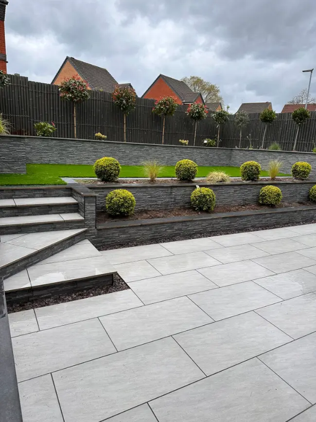 Porcelain Paving Installation Standish - CG Paving Company