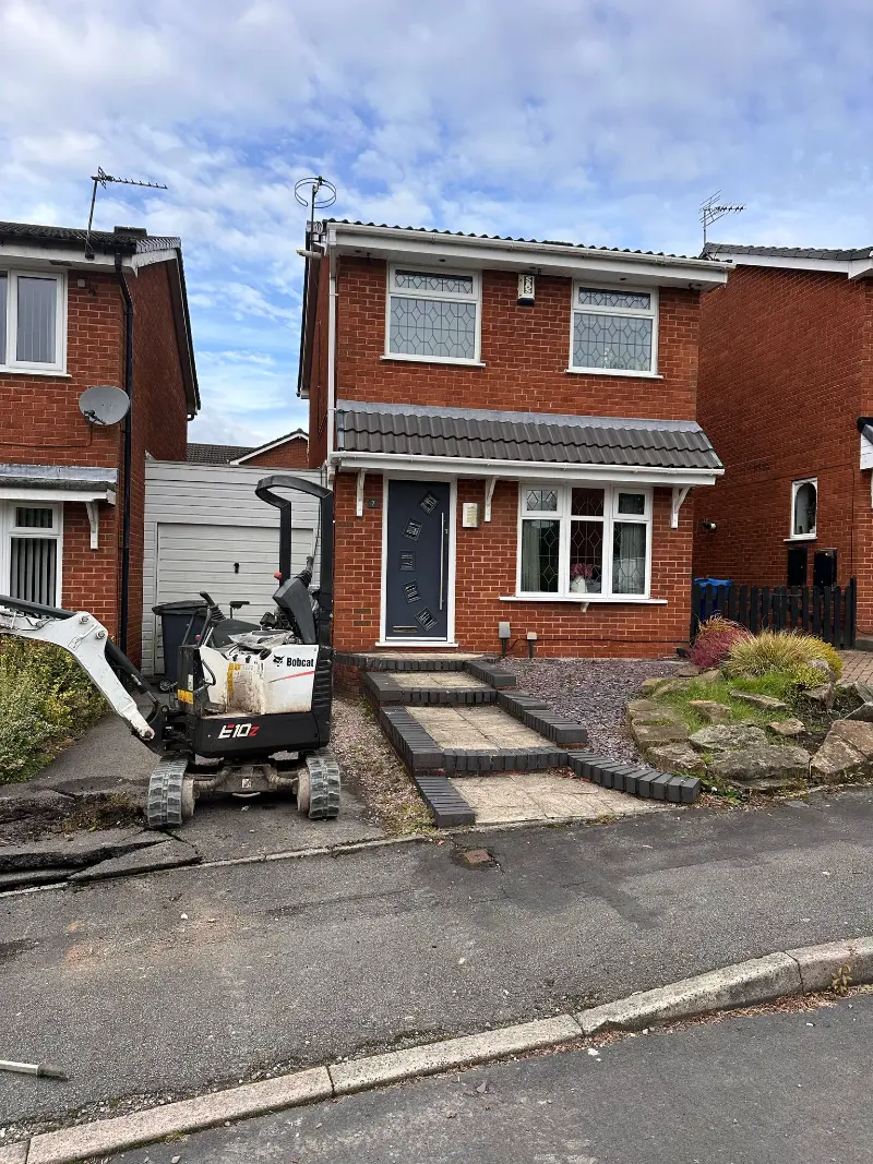 New Driveway Installation in Whelley, Wigan – Resin & Porcelain Finish ...